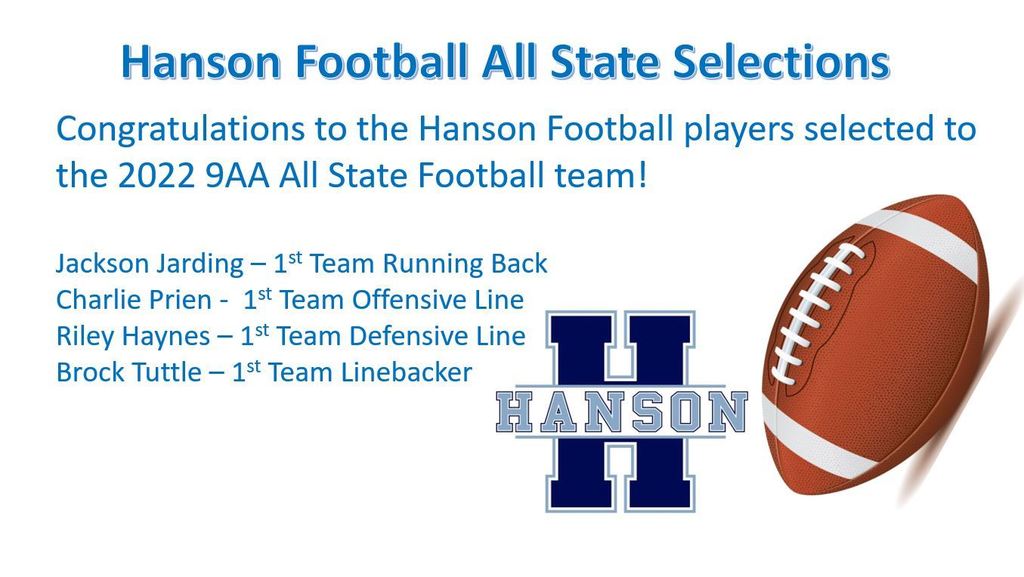 Live Feed | Hanson School District 30-1